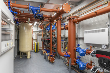Packaged Plant Room for Swansea Arena | Ormandy Rycroft Engineering